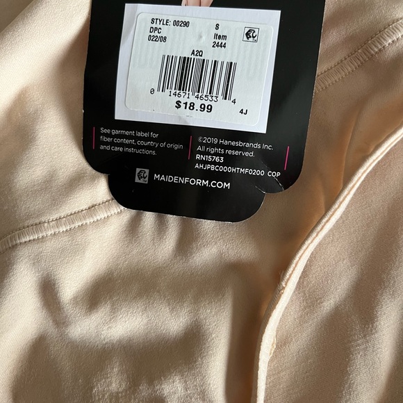 Maidenform | Intimates & Sleepwear | Nwt Maidenform Beige High Waist ...